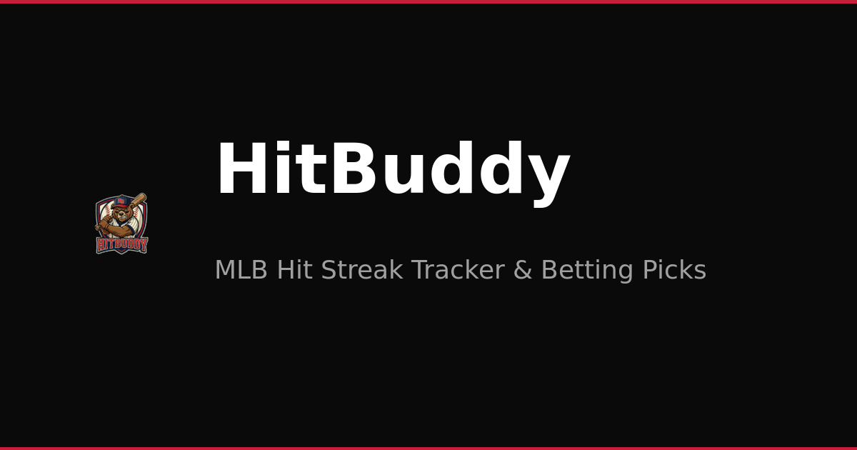 HitBuddy — Free MLB Picks, Hit Streaks, BvP & NRFI Tools